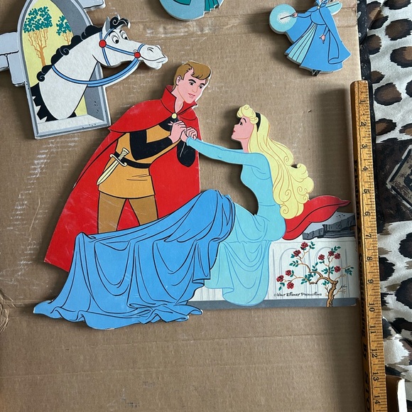 Disney | Toys | Walt Disney Fairytale Sleeping Beauty Pinups Set ...